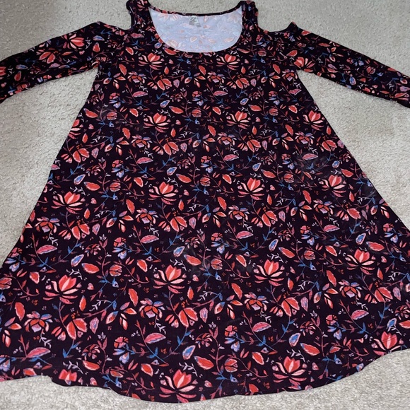 Mudd | Dresses | Mudd Pink And Purple Floral Dress | Poshmark